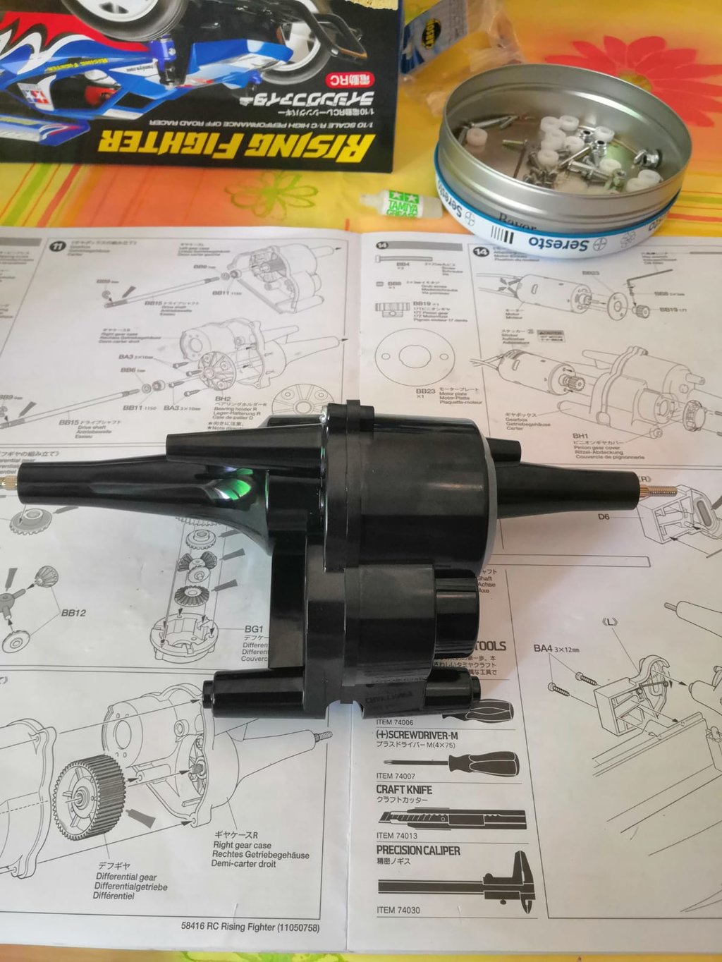 Tamiya Rising Fighter! Unboxing e montaggio - Forum Modellismo.net