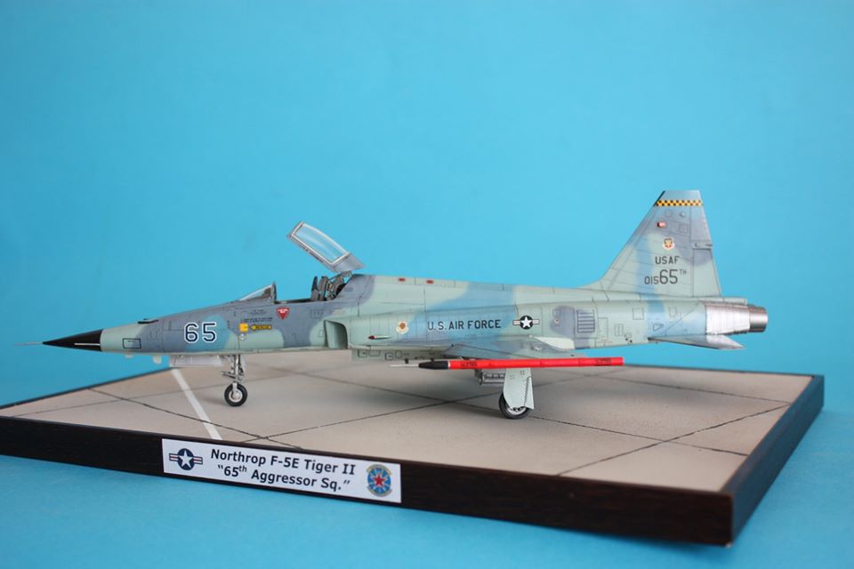 Northrop F-5E Tiger II - 65th Aggressor Squadron - 1:48 Scale AFV Club ...